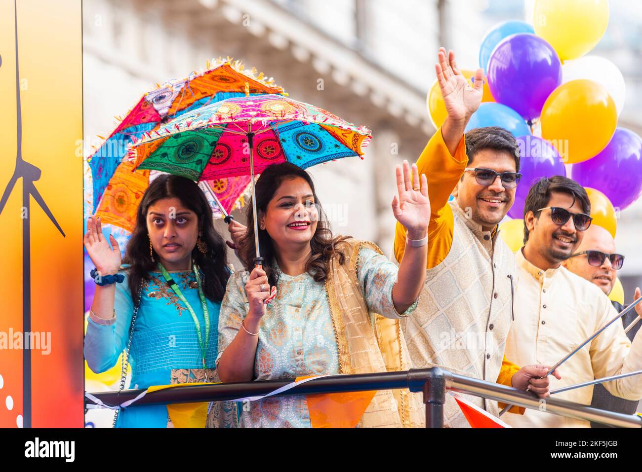 State Bank of India (SBI) at the Lord Mayor's Show parade in the City ...