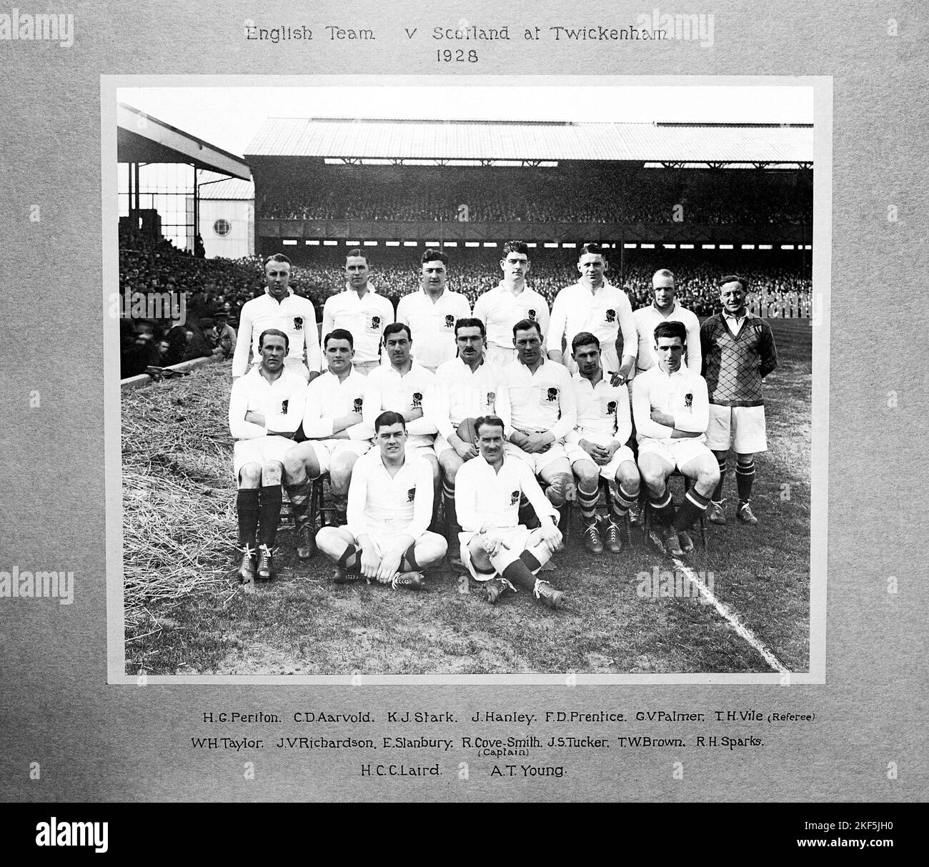 England Team Group (Back Row l-r) Joe Periton, Carl Aarvold, Kendrick ...