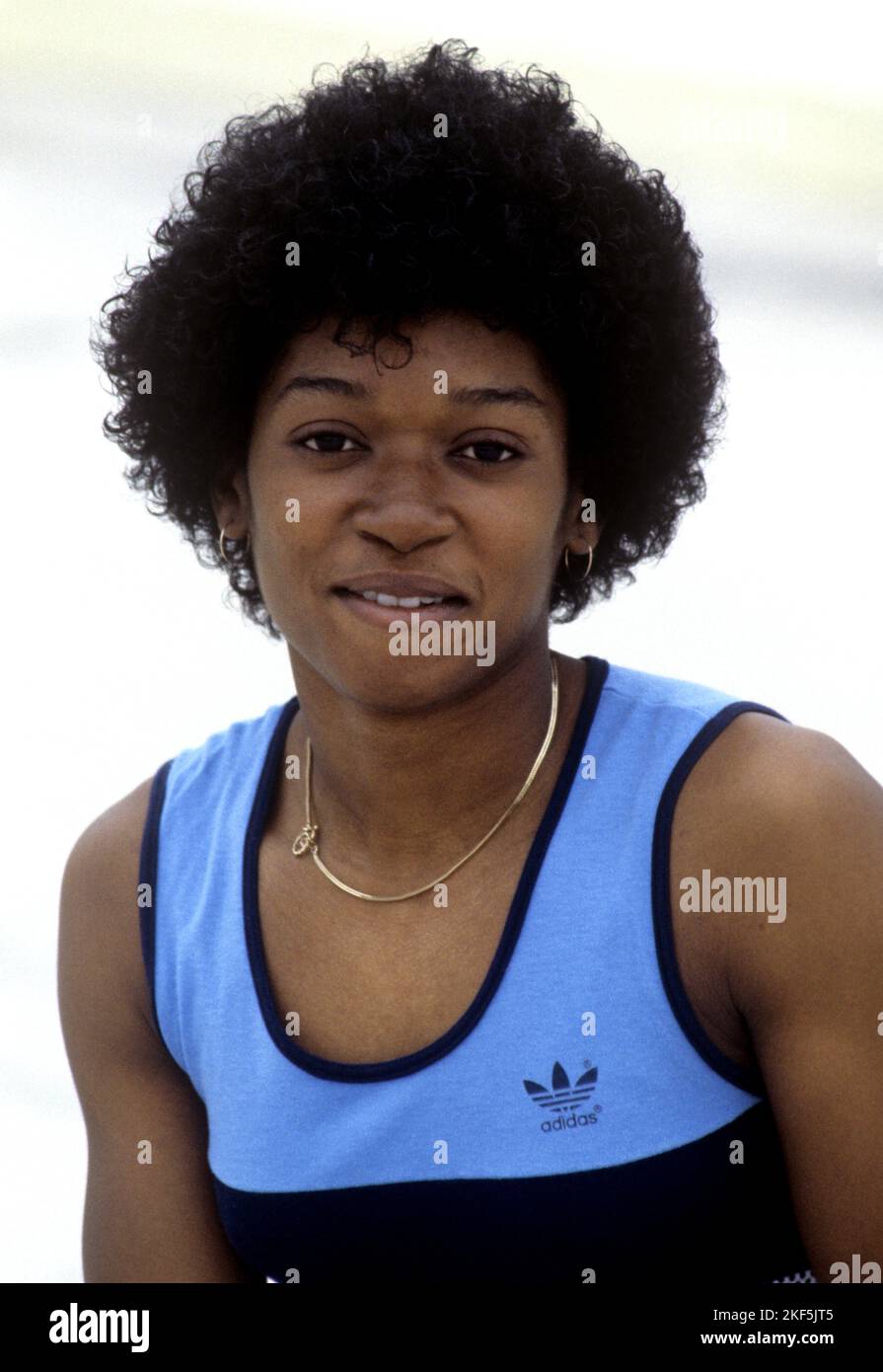 Sprinter Shirley Thomas who competed mainly in the 100m and 4x100m ...