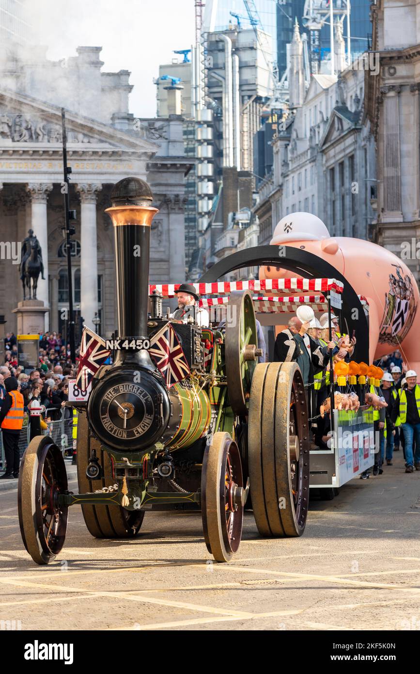 Worshipful Company of Paviors at the Lord Mayor's Show parade in the ...