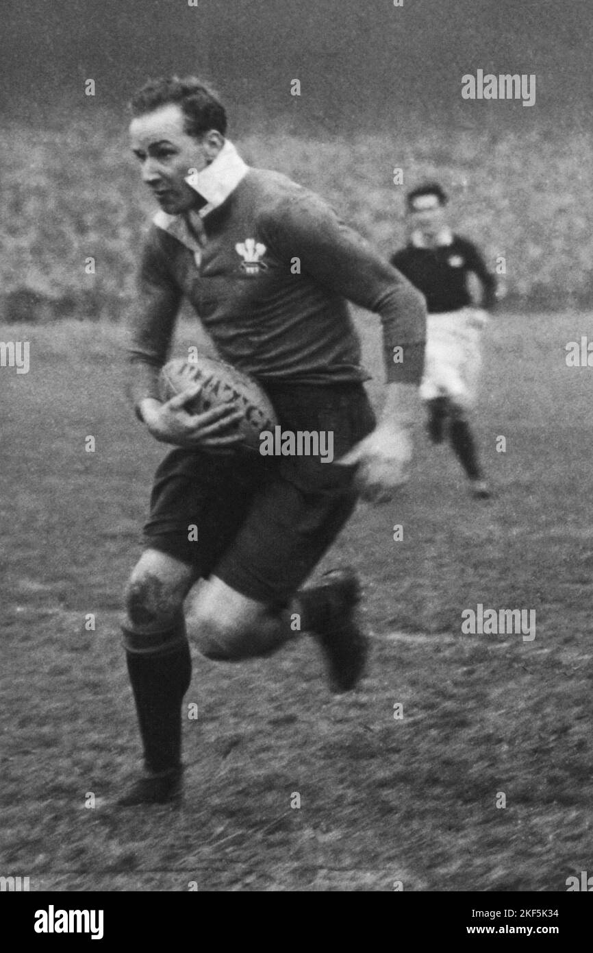Wilf Wooller, Wales Stock Photo - Alamy