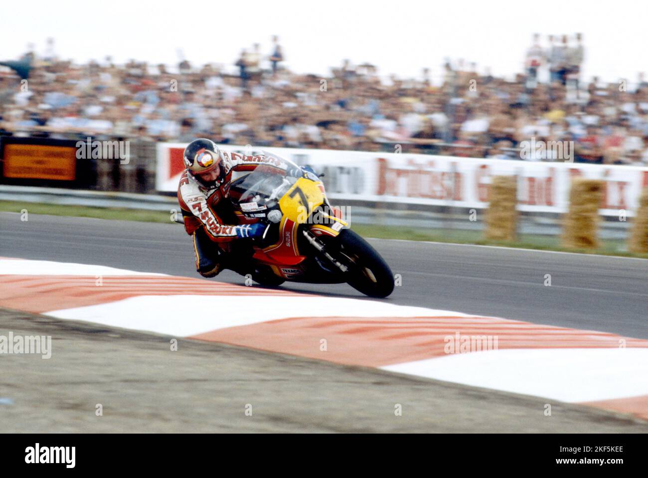 British rider Barry Sheene in action in the 500cc race Stock Photo - Alamy