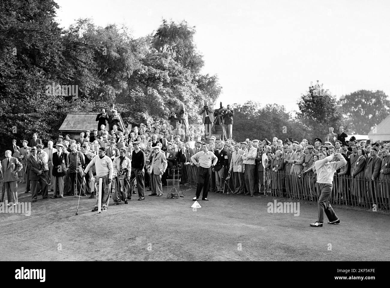 Harry Weetman of Great Britain in play during the Ryder Cup Golf ...