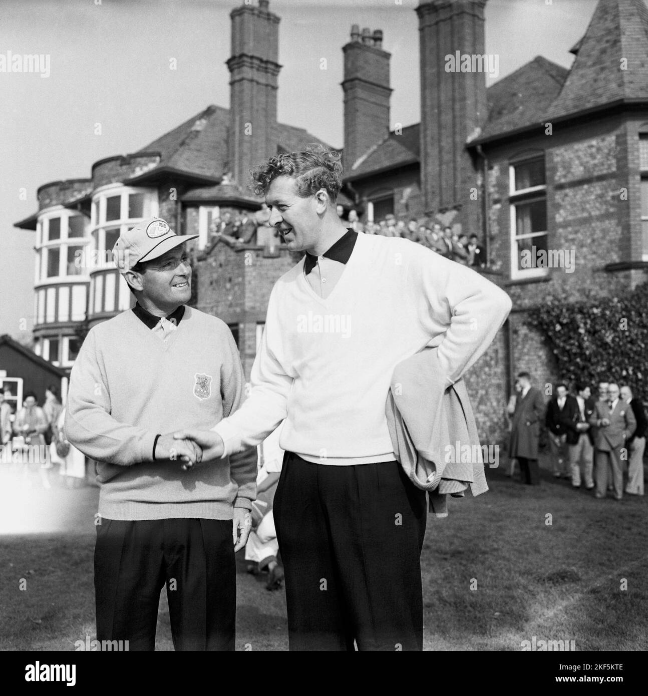 Two of Great Britain's winners, Dai Rees, the captain, left, who beat ...