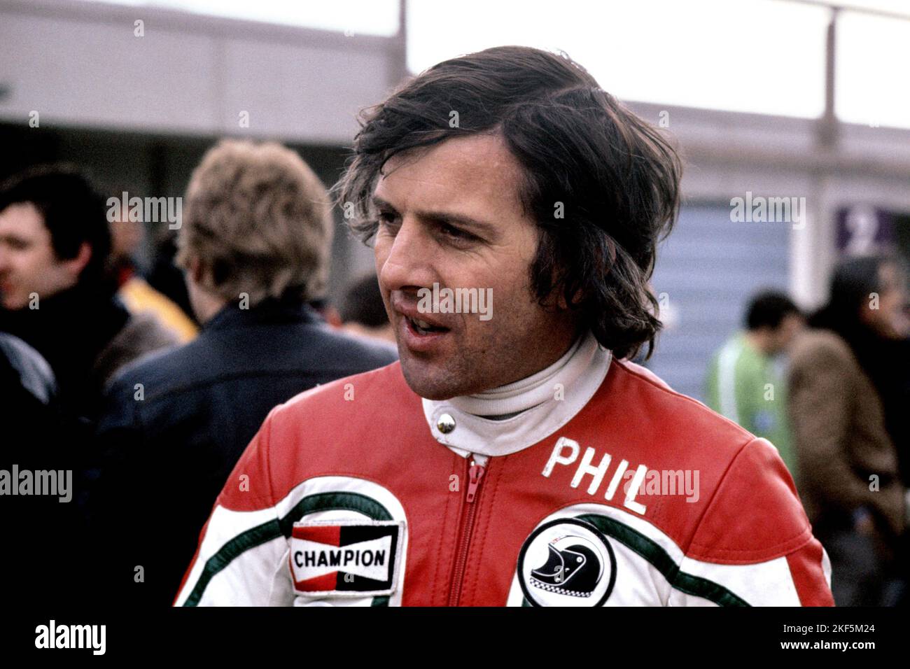 Phil Read, nicknamed "The Prince of Speed", he was the first rider to ...
