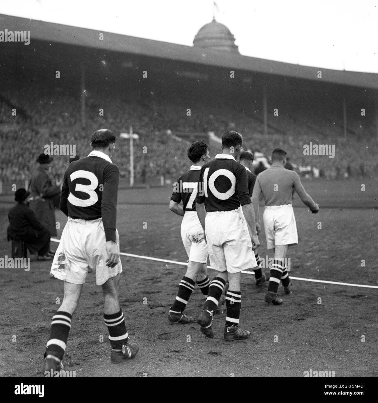 The Scottish players wore numbers for the first time to help ...