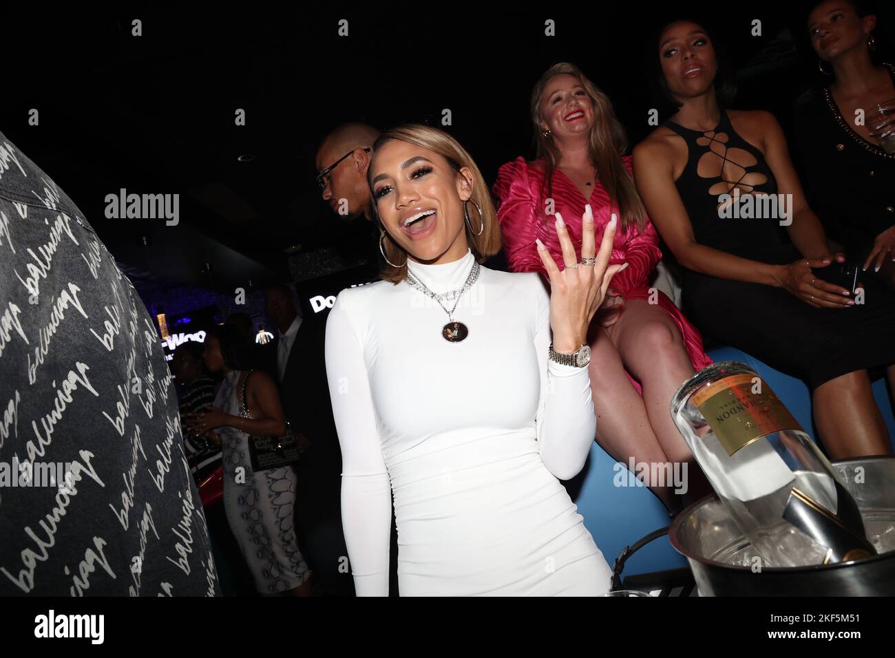 LAS VEGAS, NEVADA - NOVEMBER 13, 2022 Paige Hurd attends Tank's Soul ...