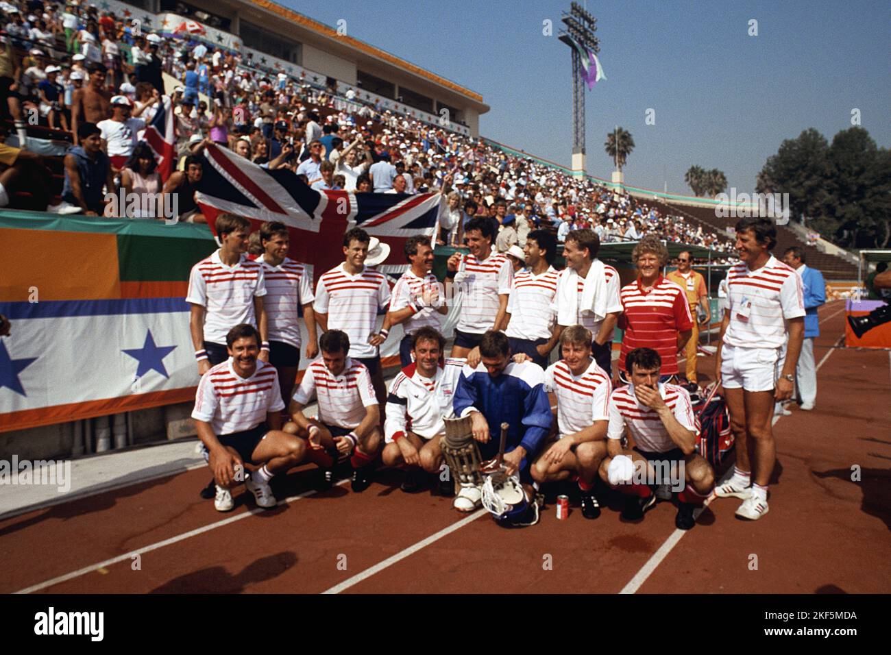 The Great Britain hockey team that won the bronze medal. Not in order ...