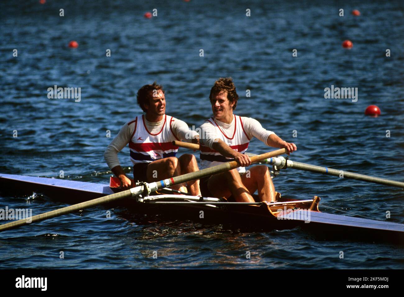 Charles Wiggin and Malcolm Carmichael of Great Britain during the ...