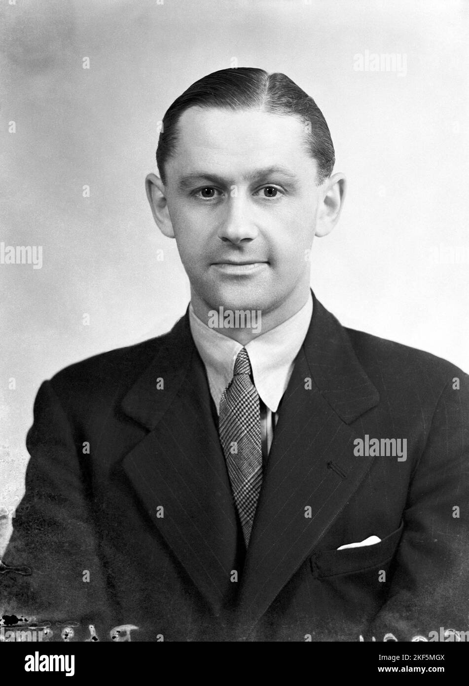 Gubby Allen, Middlesex and England Stock Photo - Alamy