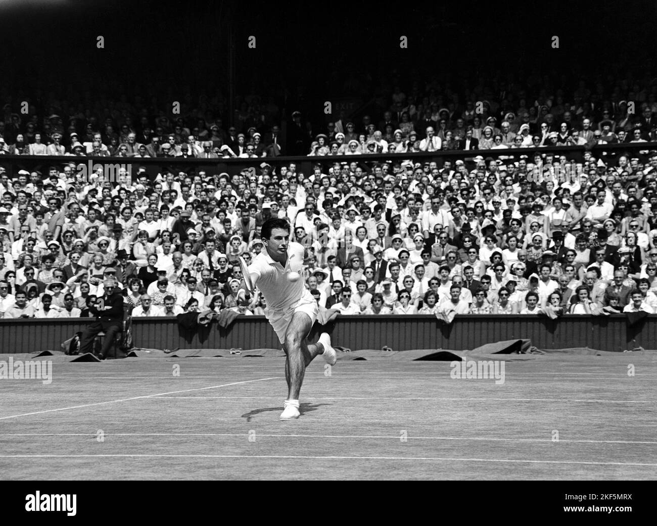 Ashley Cooper stretches to return the ball Stock Photo - Alamy