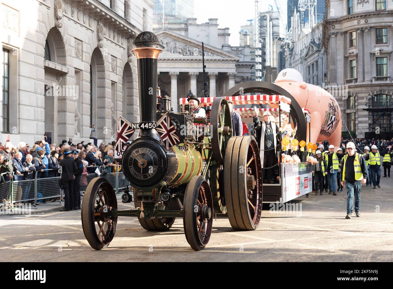 Worshipful Company of Paviors at the Lord Mayor's Show parade in the ...