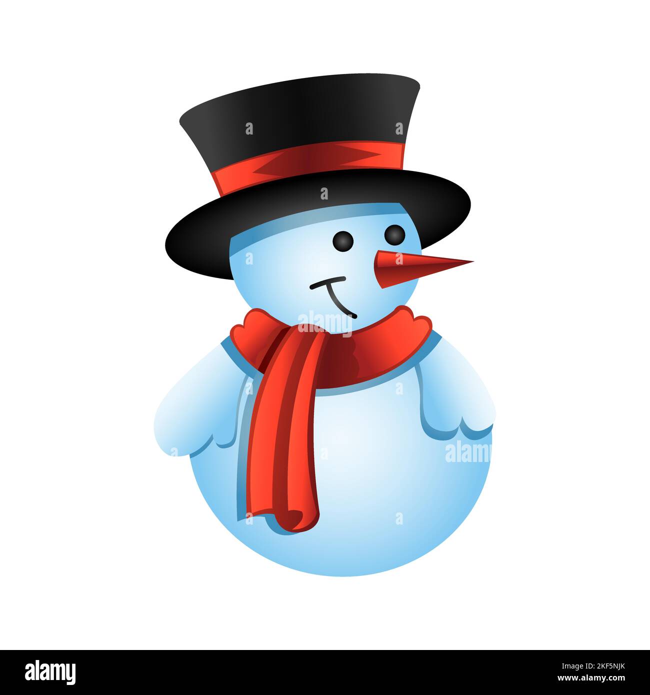 Funny Snowman Clipart