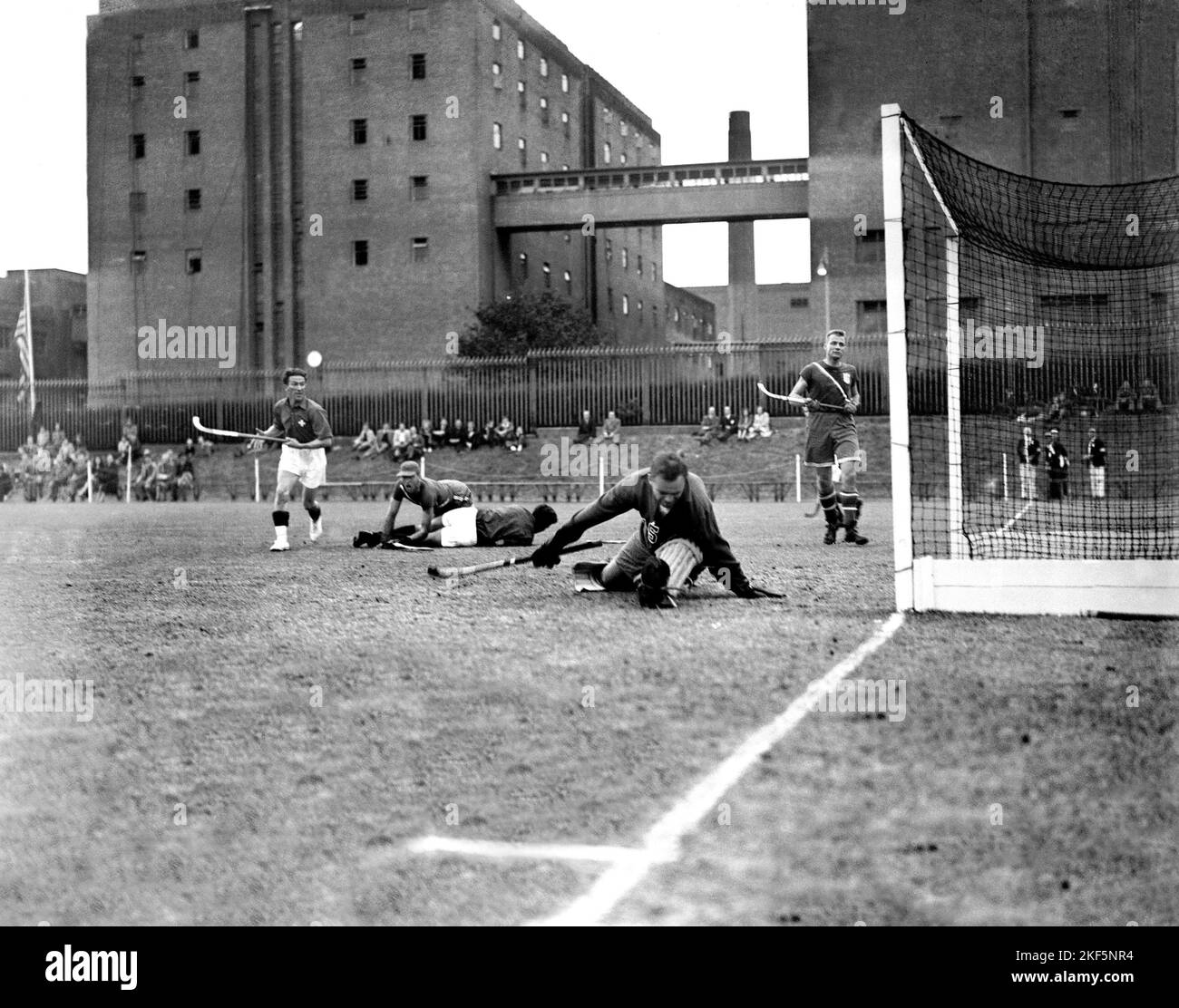 Action from a match between Switzerland and the USA during the ...