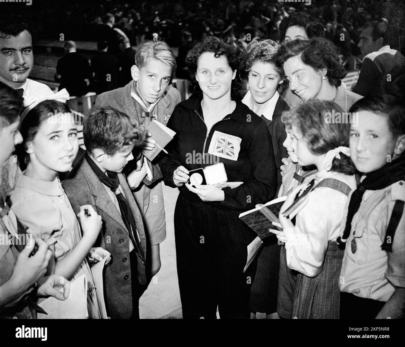 Scotland's Catherine 'Cathie' Gibson who came third in the women's 400m ...
