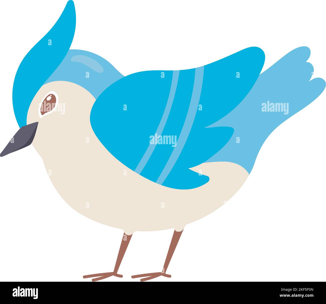 blue bird animal Stock Vector Image & Art - Alamy