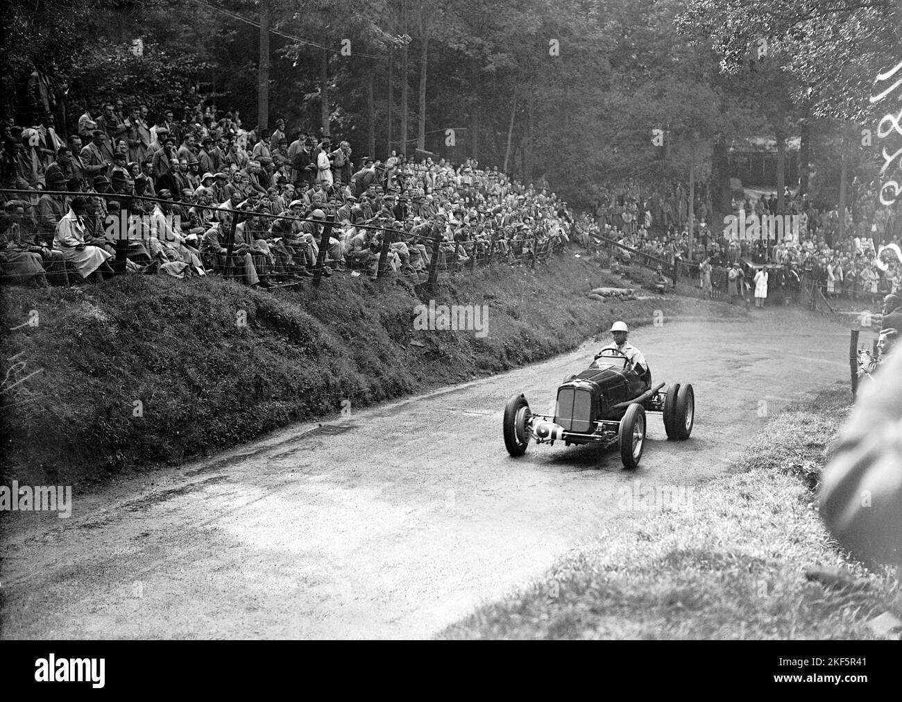 Ray Mays in action in his ERA Stock Photo - Alamy