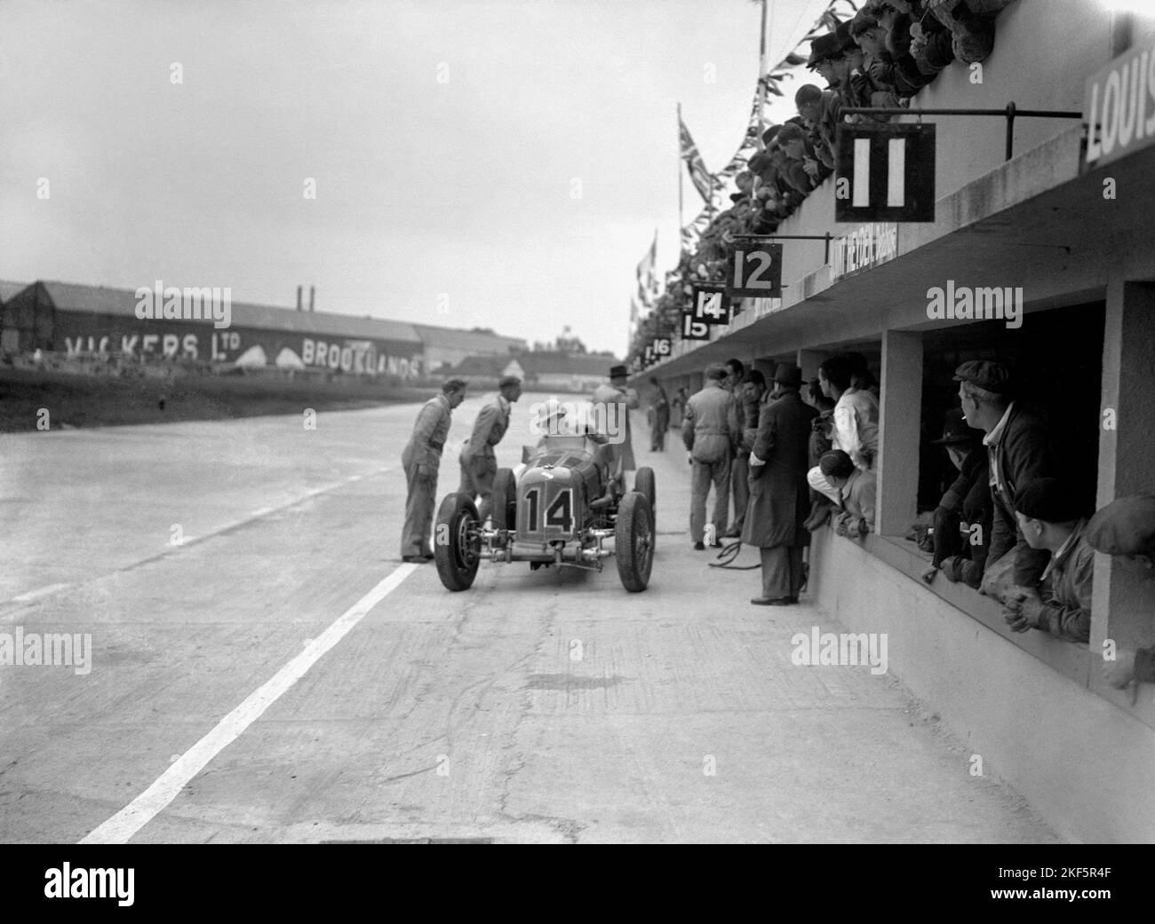 Raymond Mays leaves the pits in his ERA during the JCC International ...