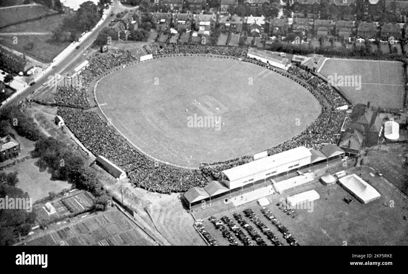 Aerial view of Headingley during the Third Test Stock Photo - Alamy