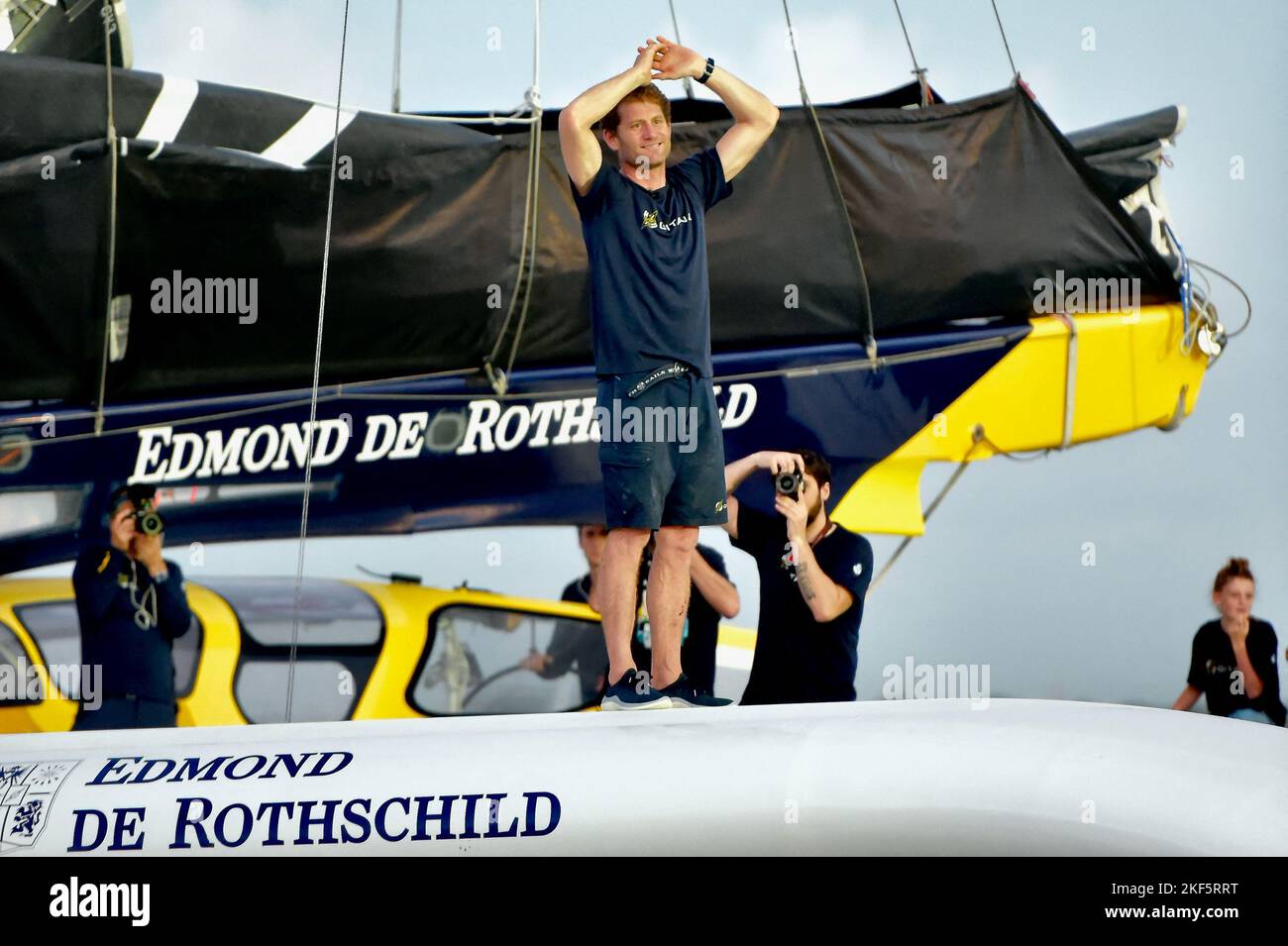 Arrived at Pointe a Pitre, Charles Caudrelier won the race with record ...