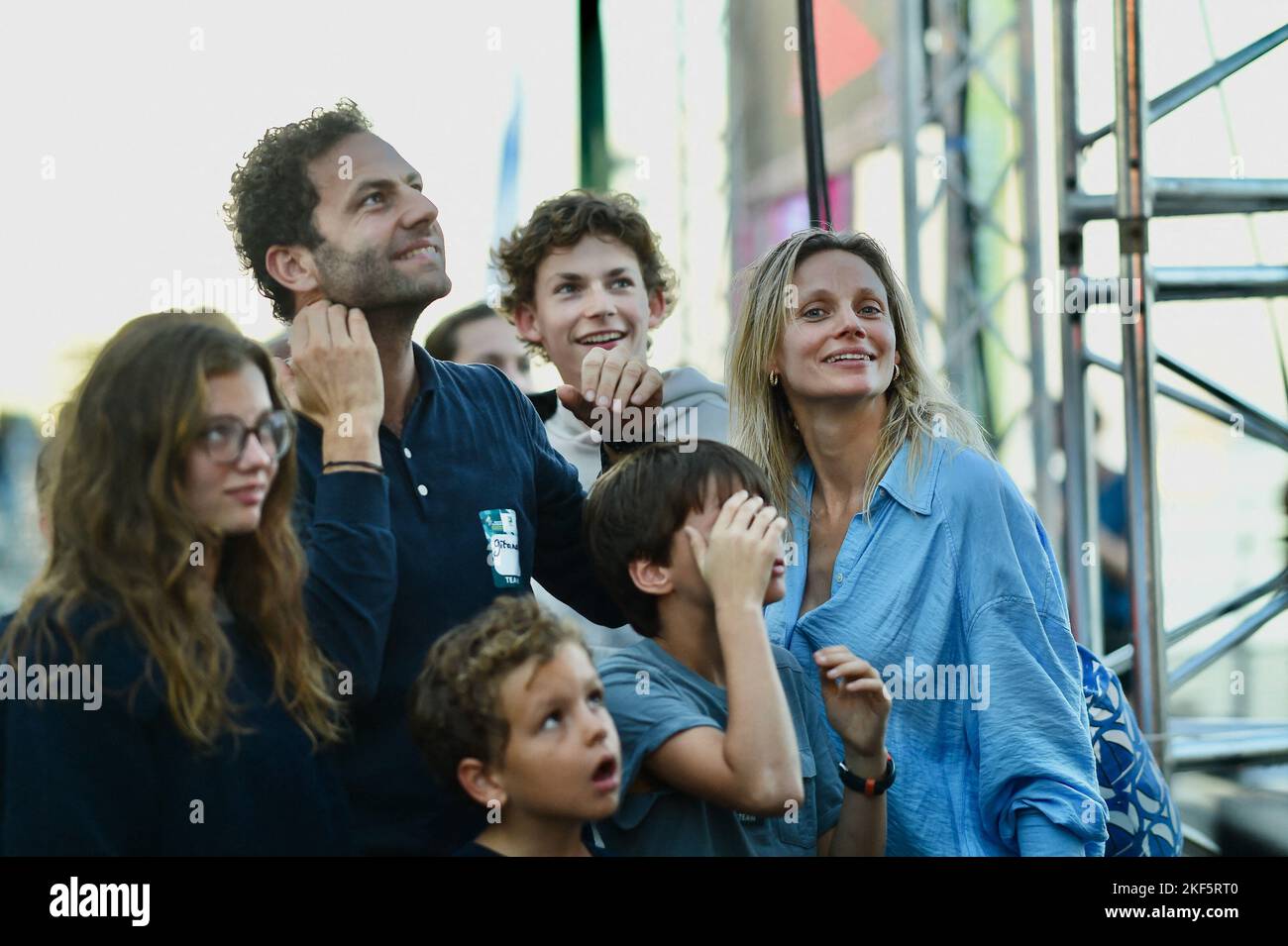 Family of Charles Caudrelier, his brother and Charles's children ...