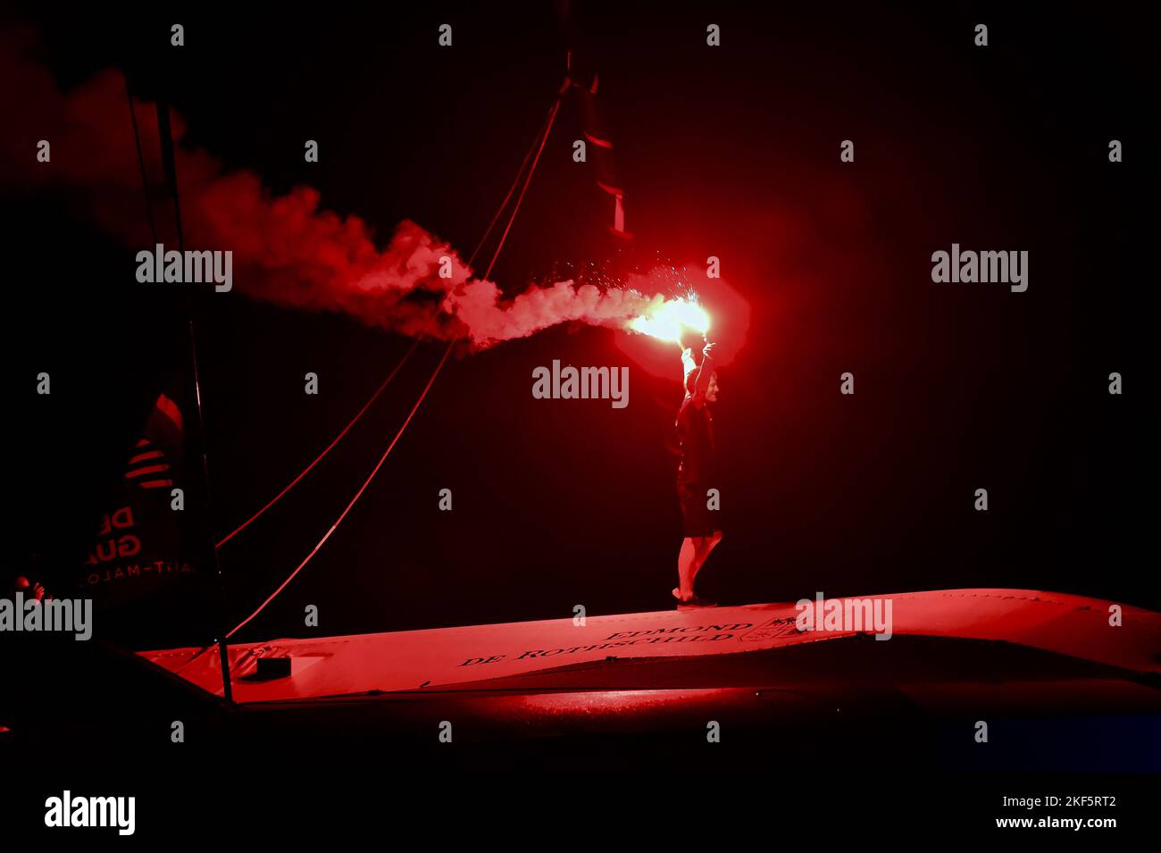 Arrived at Pointe a Pitre, Charles Caudrelier won the race with record ...