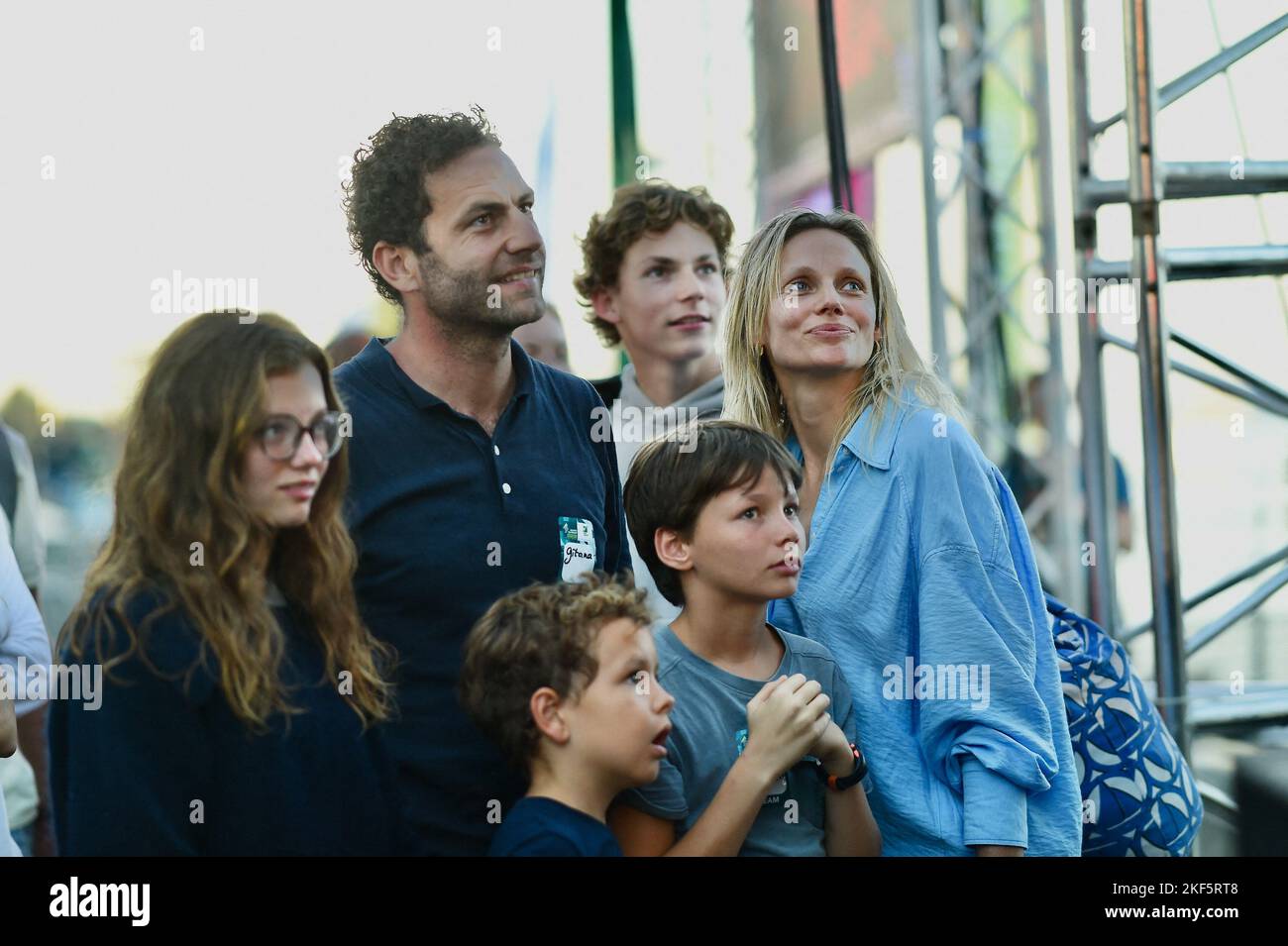 Family of Charles Caudrelier, his brother and Charles's children ...