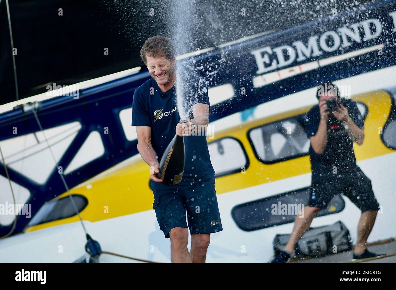 Arrived at Pointe a Pitre, Charles Caudrelier won the race with record ...