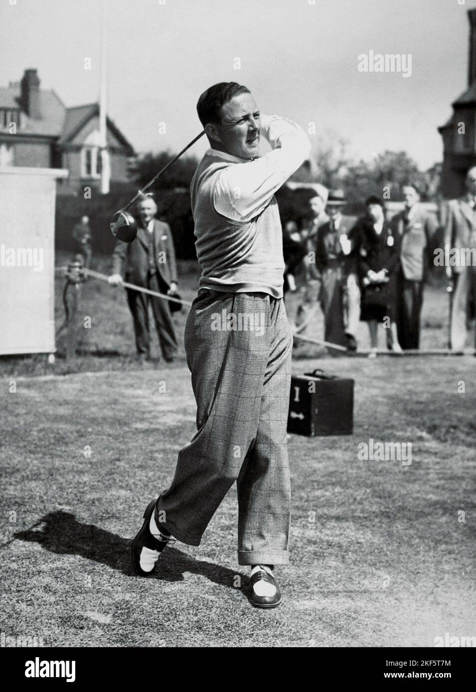Alex Kyle, winner of the 1939 British Amateur Open Championship Stock ...