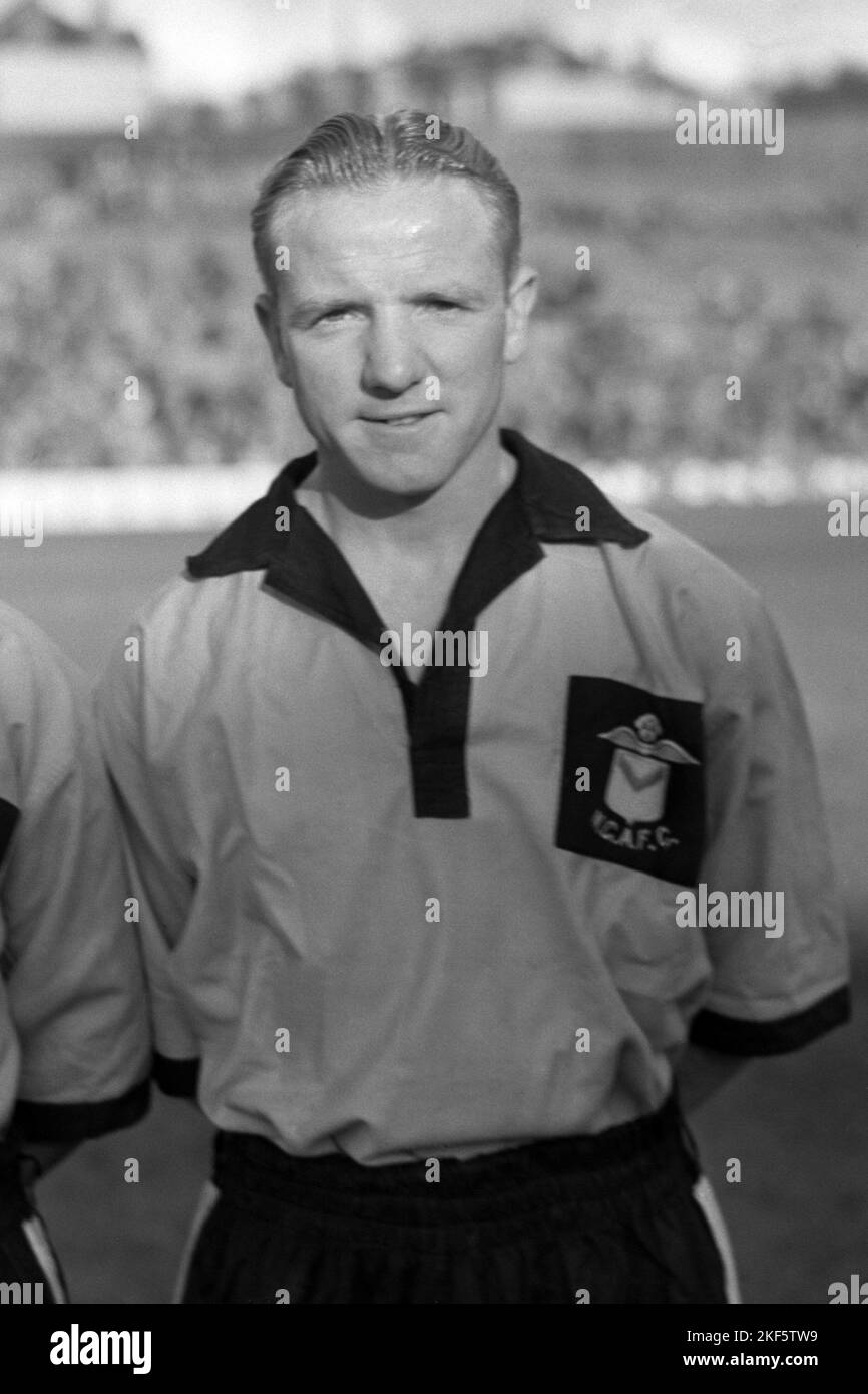 Newport County's Bernard Morrey (Wayne Rooney's great-uncle Stock Photo ...