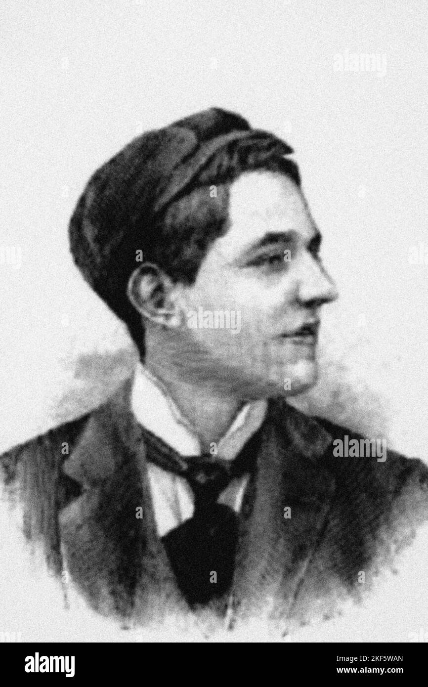 Australia's Edwin Flack, gold medallist in the men's 800m and 1500m ...