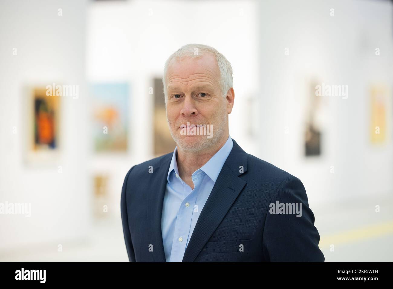 Cologne, Germany. 16th Nov, 2022. Daniel Hug, director of Art Cologne ...