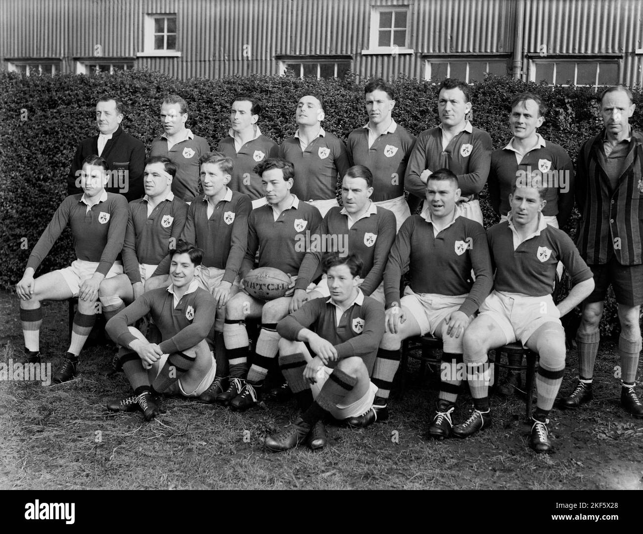 Ireland team group, including (no particular order) George Norton, Mick ...
