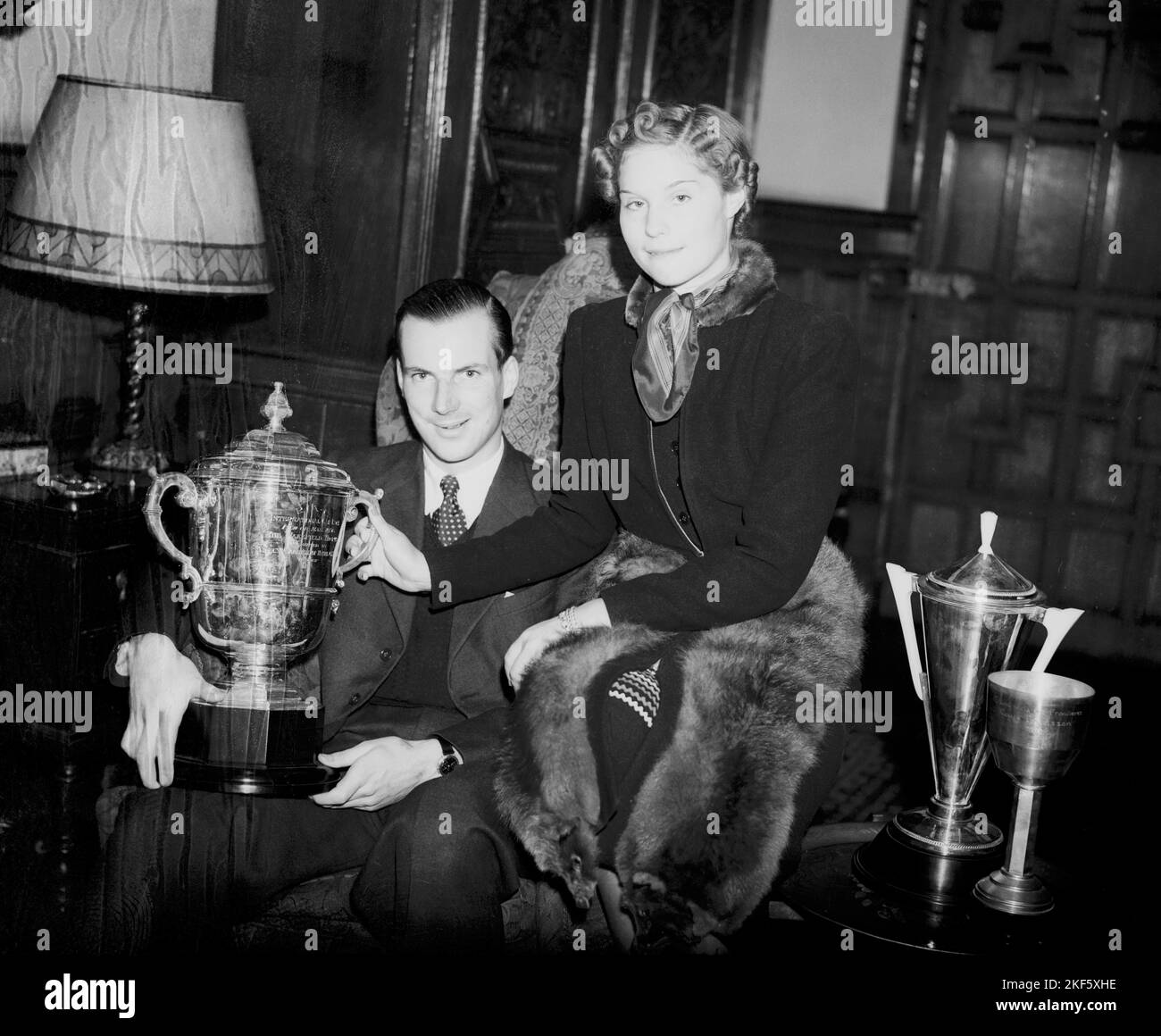 Dick Seaman and his wife Erica show off some of the magnificent ...