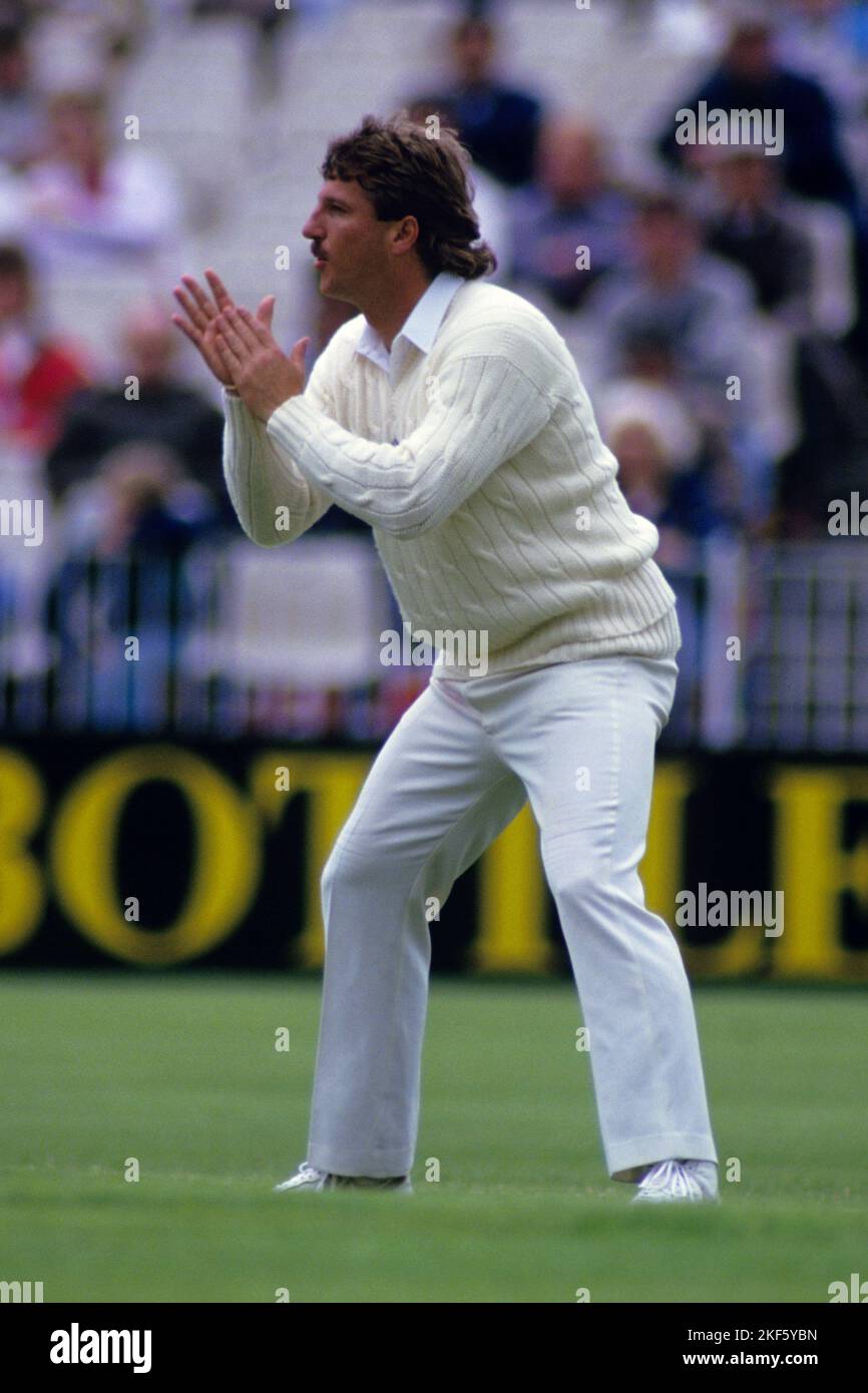 England cricketer Ian Botham fielding Stock Photo - Alamy
