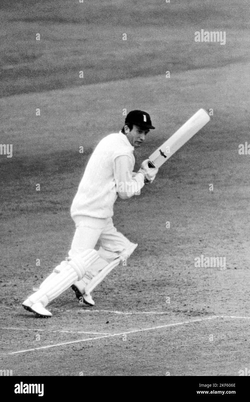 Keith Fletcher, England Stock Photo - Alamy