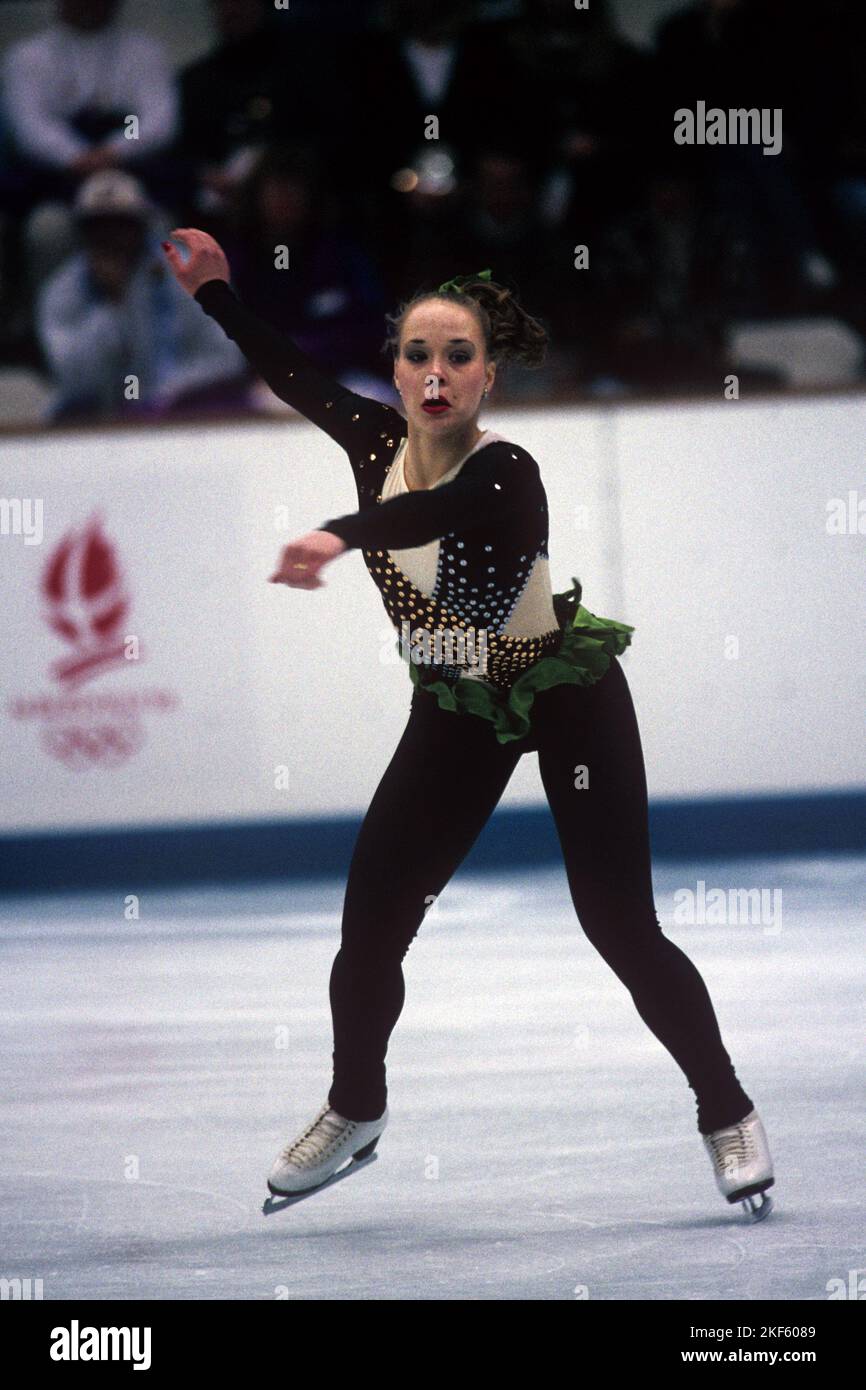 Tatiana Rachkova (Unified Team Stock Photo - Alamy