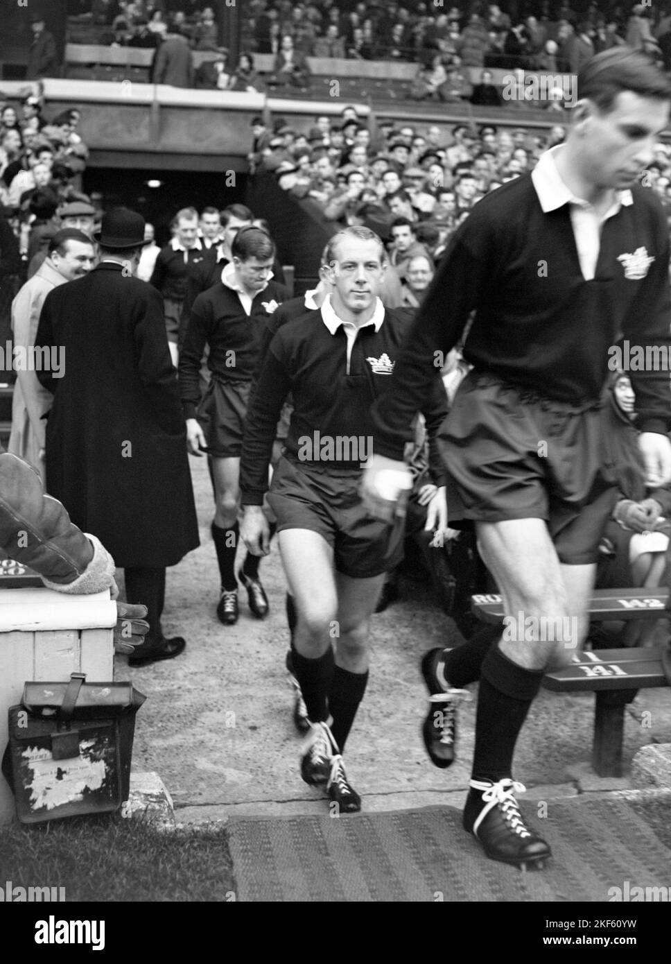 American Pete Dawkins emerges from the changing room ready to represent ...