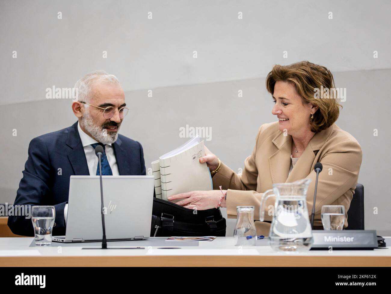 THE HAGUE - Minister Karien van Gennip of Social Affairs and Employment ...