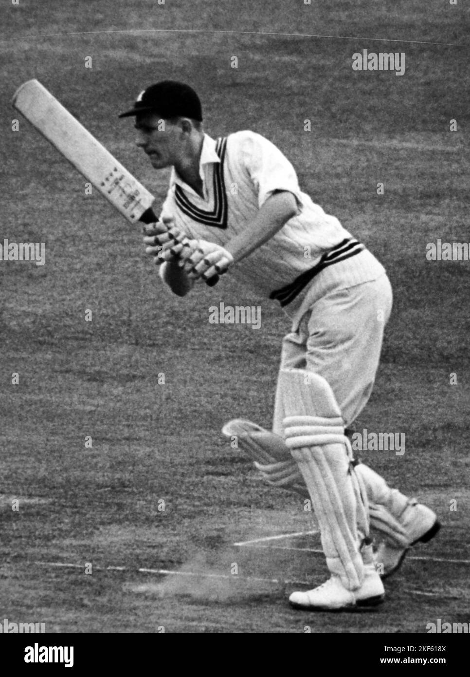 Richard Hutton (Cambridge)(son of Sir Leonard Hutton) hits out to a ...