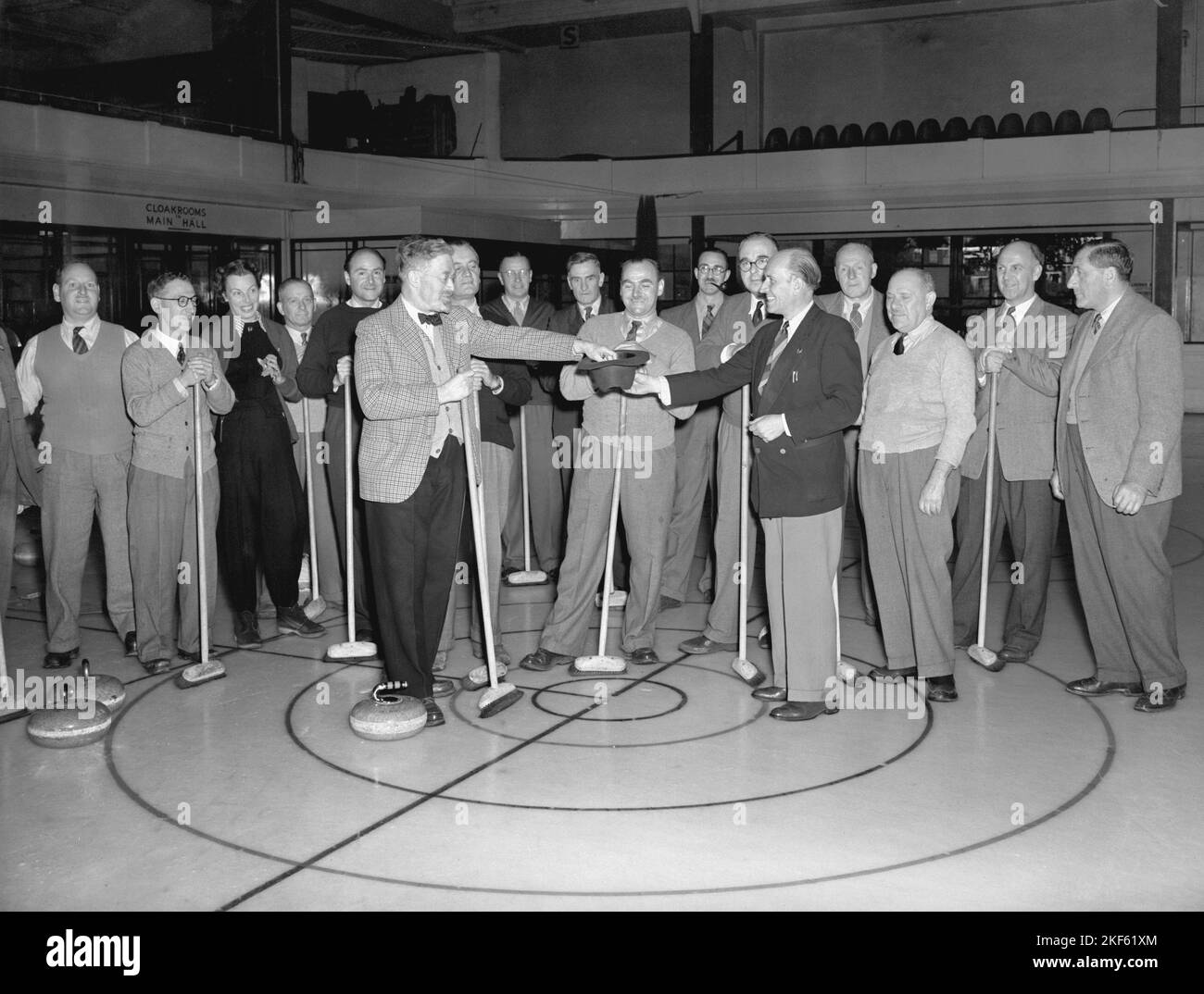 Drawing from the hat the order of play is Sir James Corry, Baronet ...