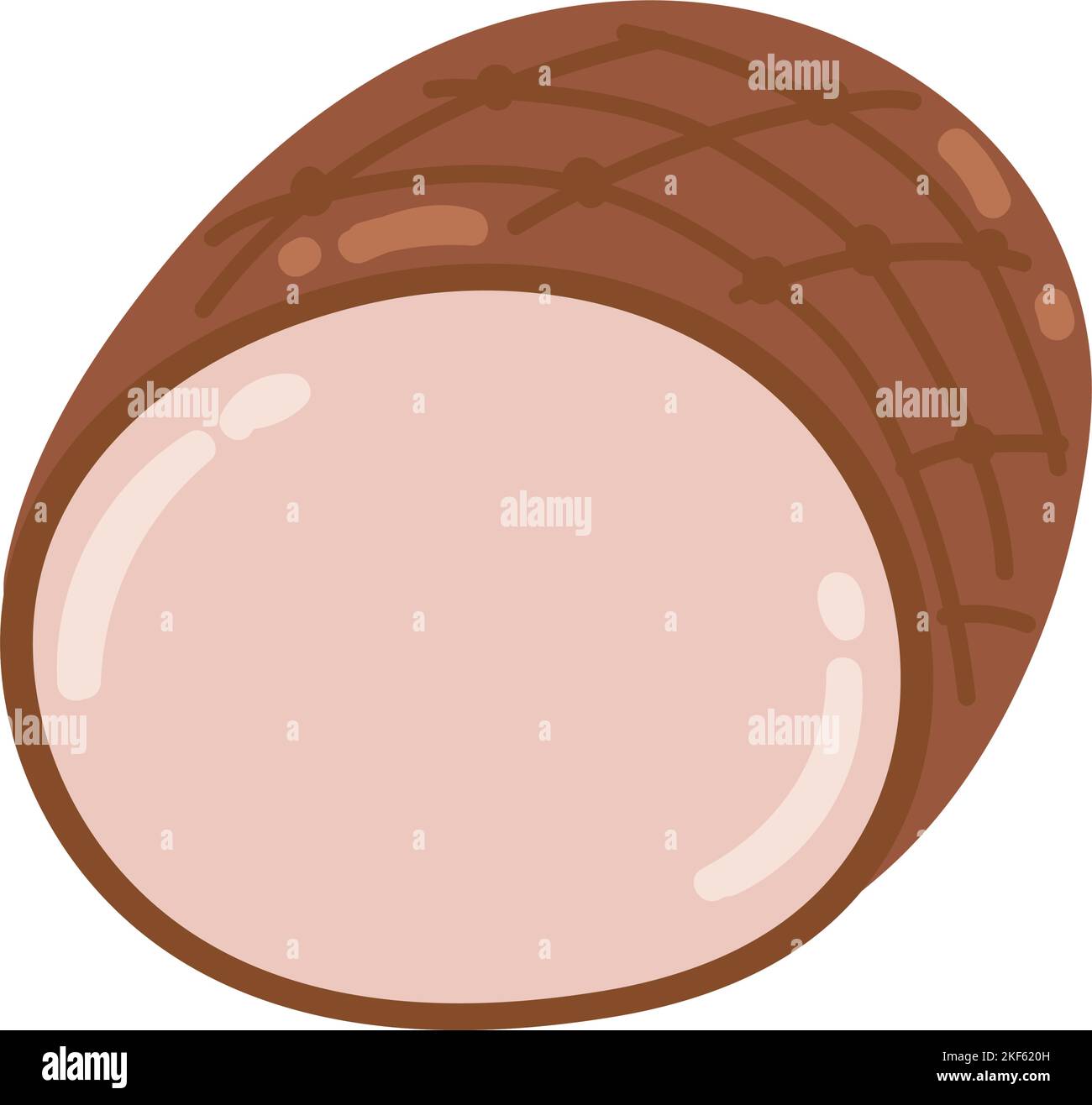 roasted ham icon Stock Vector Image & Art - Alamy