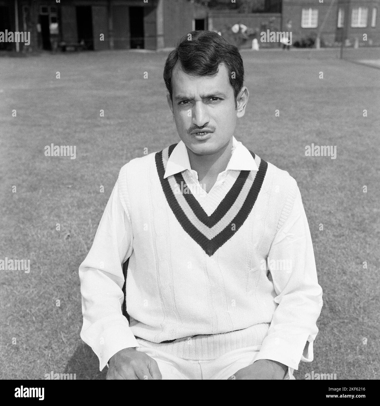 Ajit Wadekar, India captain Stock Photo - Alamy