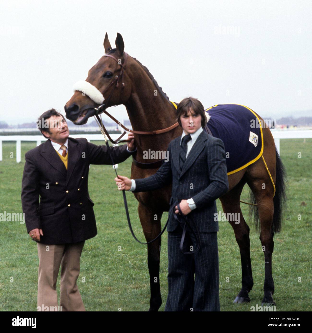 Triple Grand National winner Red Rum takes his final bow at Aintree ...