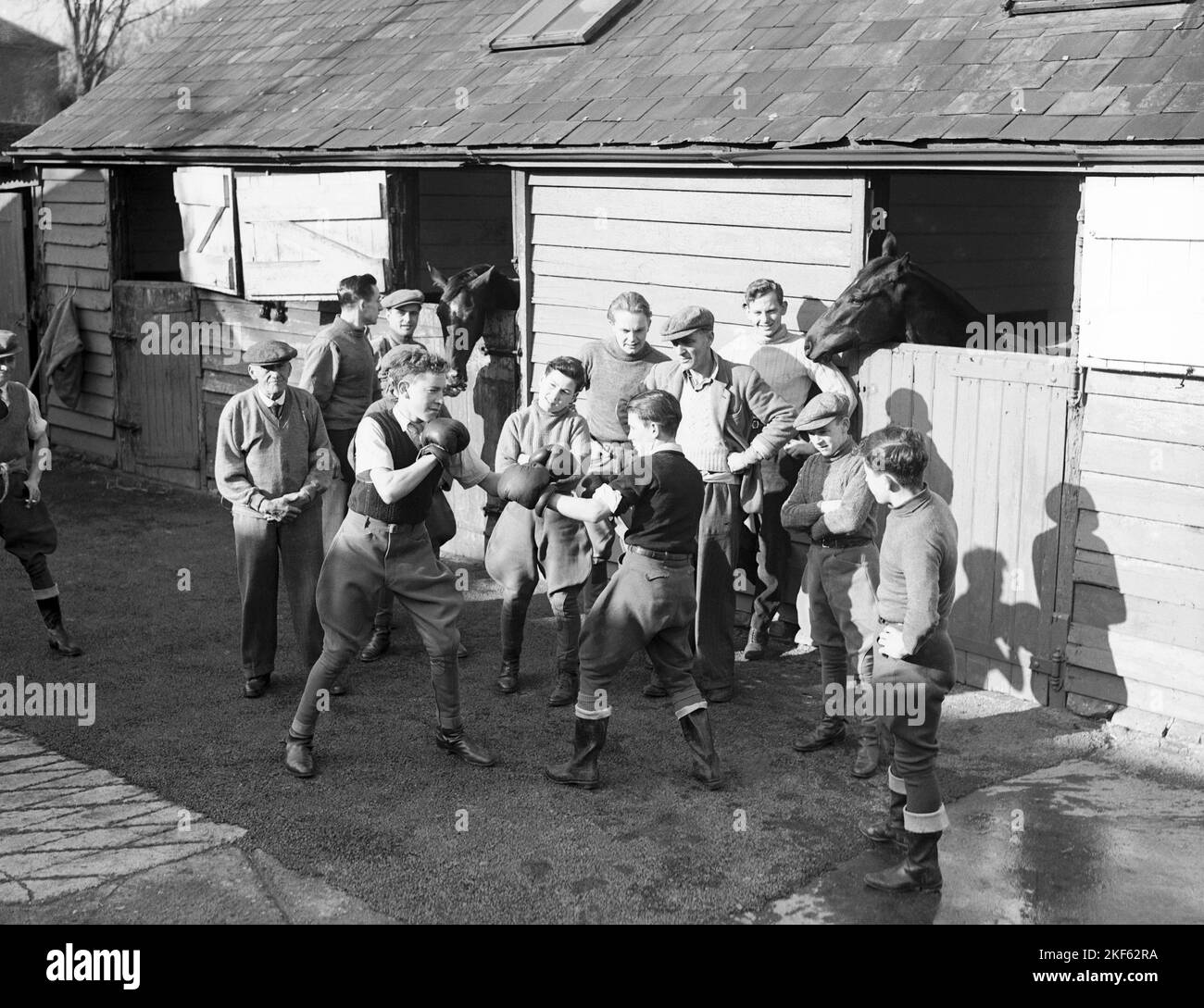 M. Haynes (left boxer) and C. Taylor who have both won several medals ...