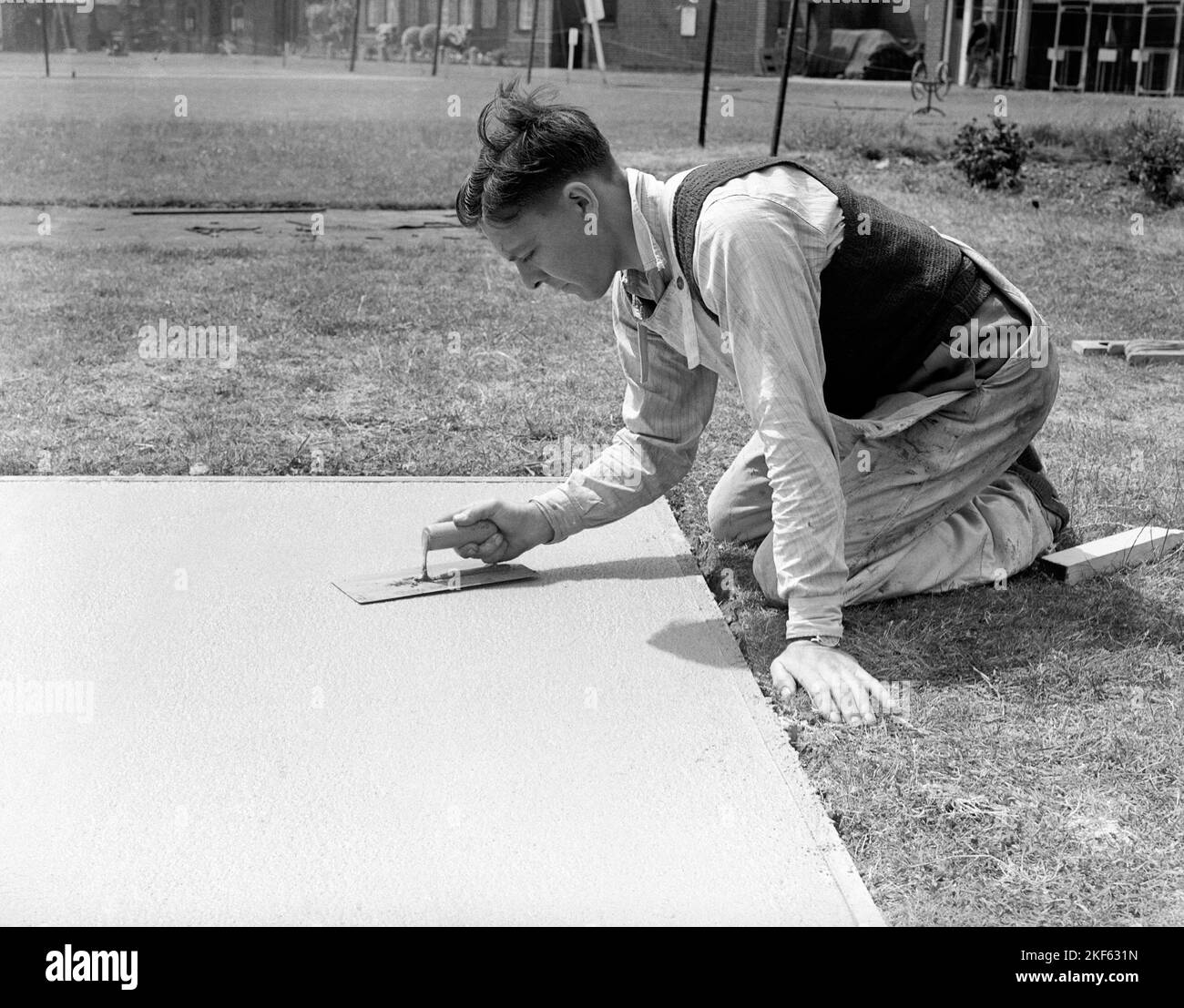 Concrete pitches are laid at Lords Cricket ground Stock Photo - Alamy