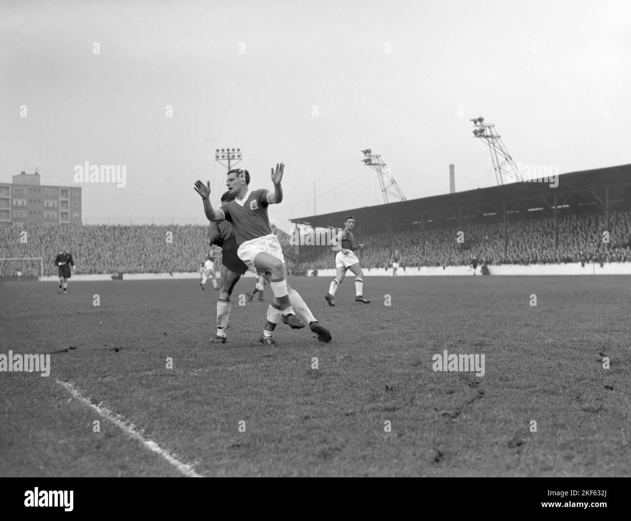 Eddy Brown, Birmingham City centre-forward Stock Photo - Alamy