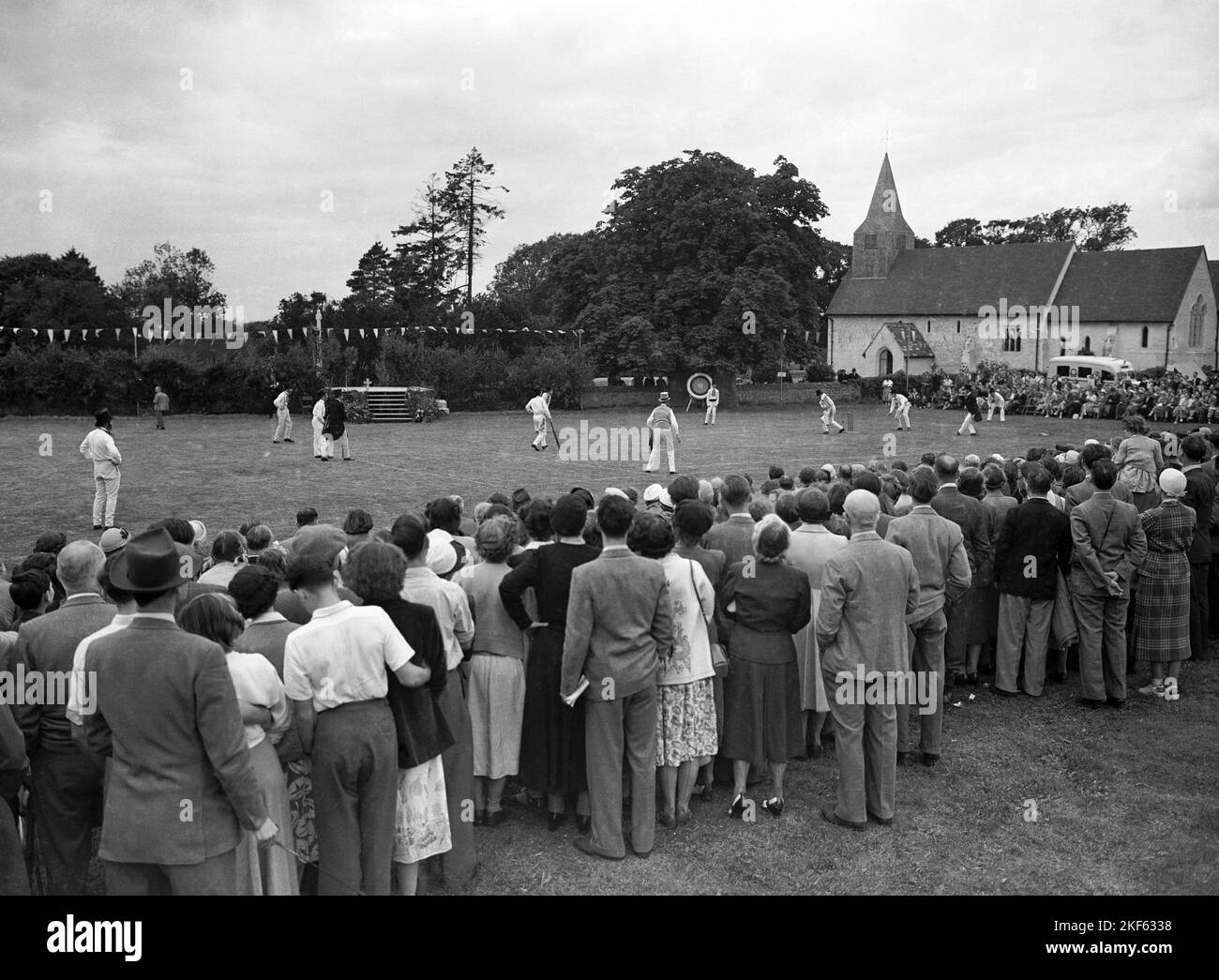 General view of Victorian Cricket played by the gentlemen of Abinger ...