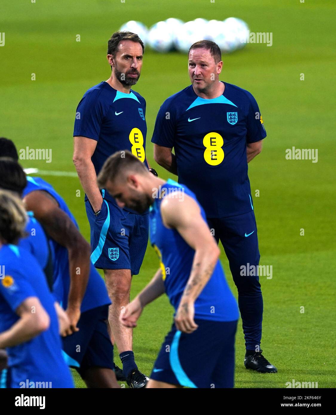 England manager Gareth Southgate alongside assistant Steve Holland ... England manager Gareth Southgate alongside assistant Steve Holland ...