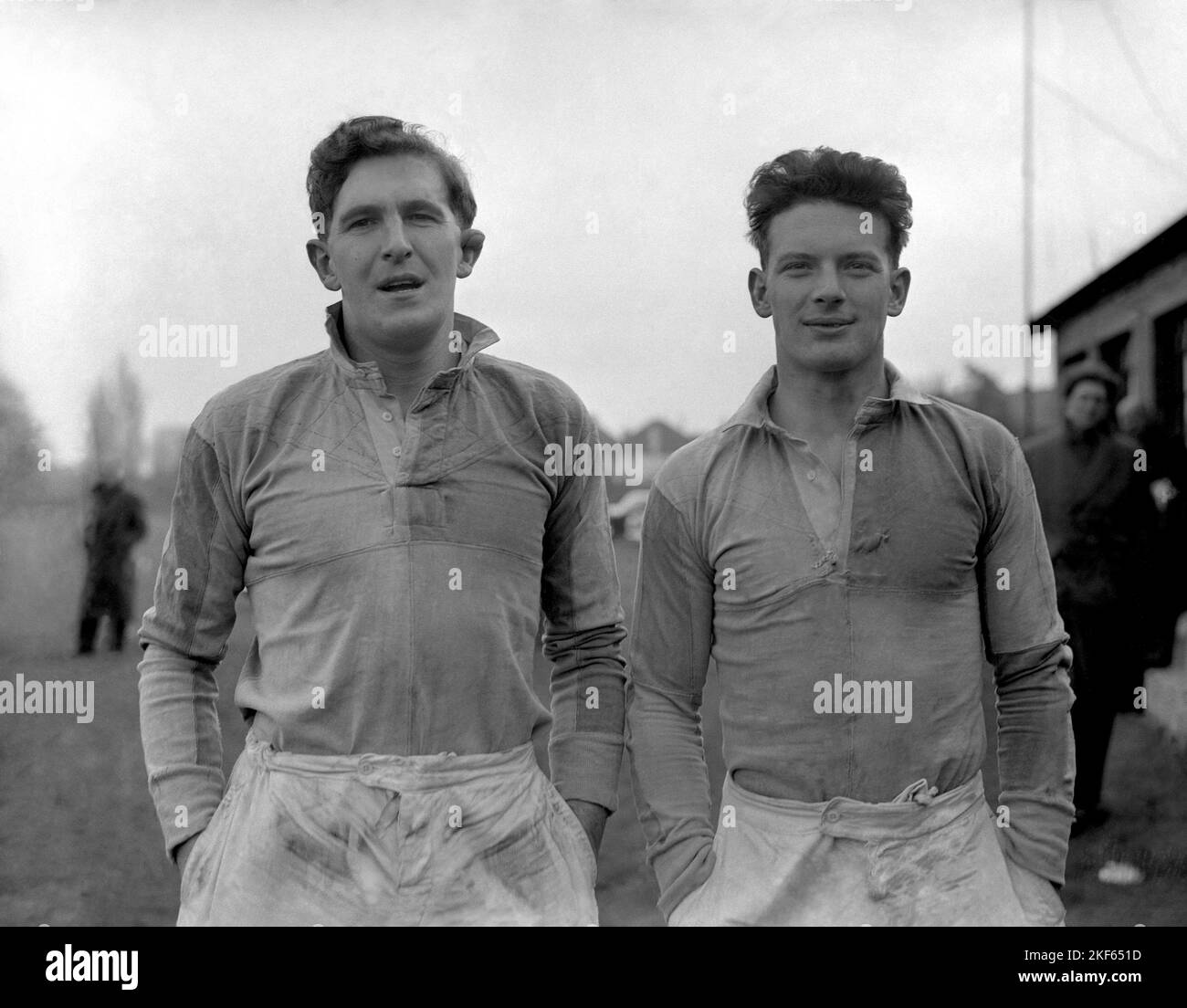 DI Jones (l) and K Pontin, Harlequins Stock Photo - Alamy